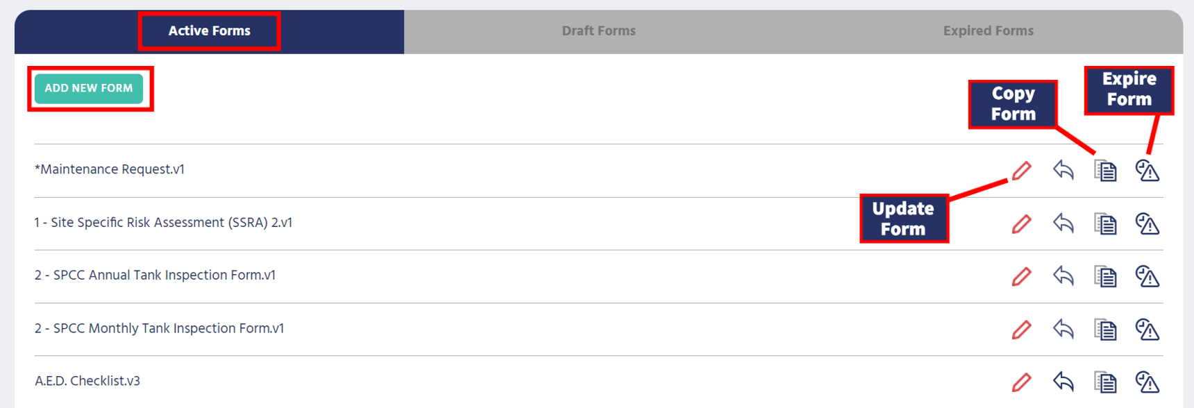 Basic Form Overview in Sospes